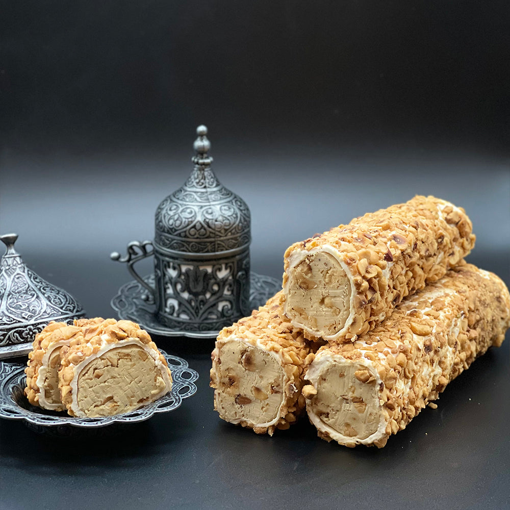 Roasted Hazelnut Covered Hazelnut Cream Turkish Delight – LOKUM